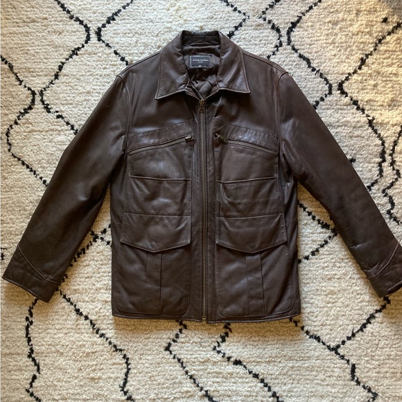 Alfred Dunhill | Jackets & Coats | Vintage Alfred Dunhill Leather ...